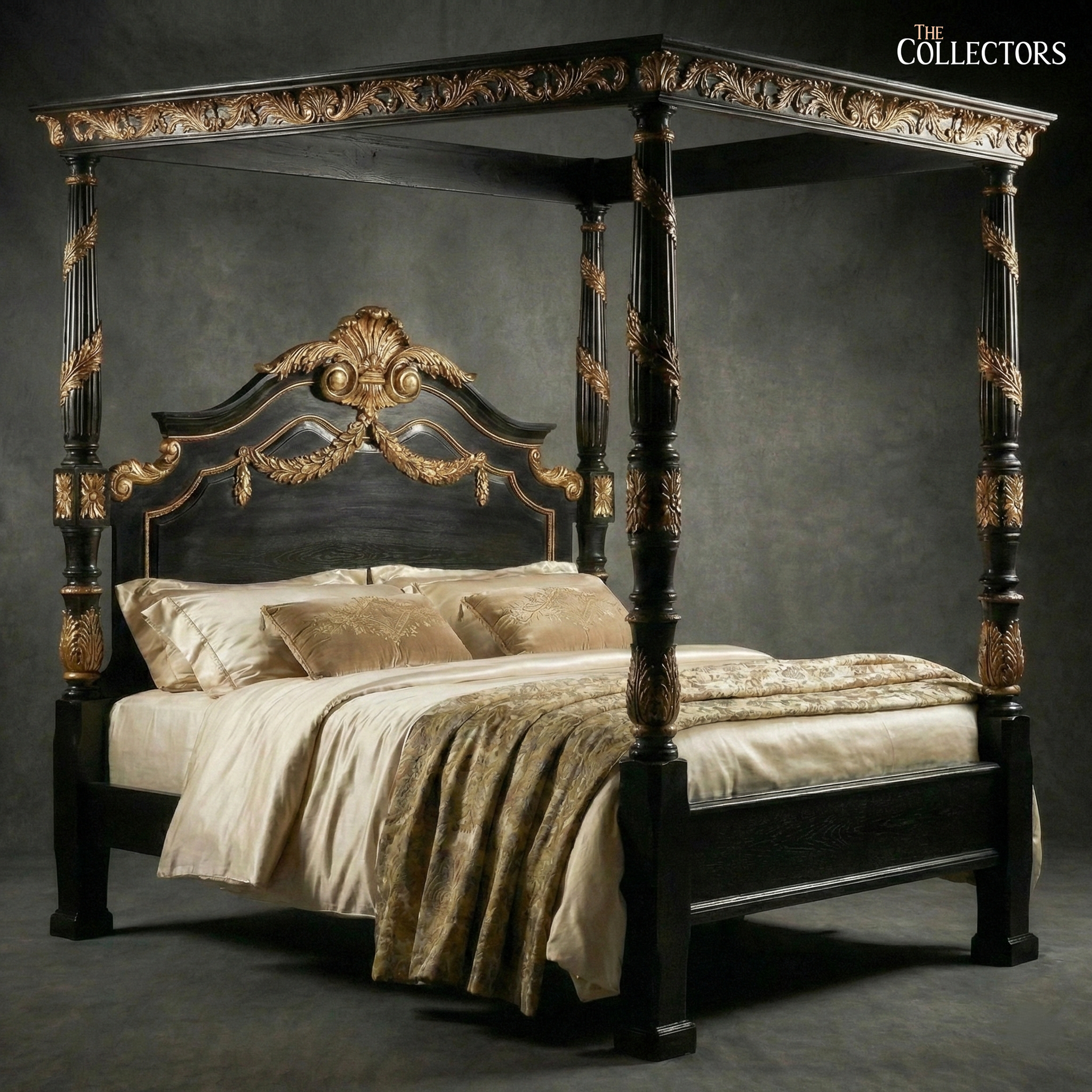 Buy Teak Luxury Beds, Poster Beds, Custom Made - The Collectors